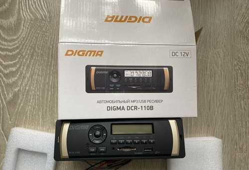 USB-Автомагнитола Digma DCR-110B