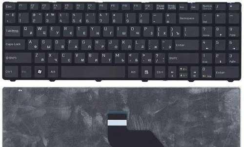 Клавиатура для ноутбука MSI CR640 CX640 черная с р