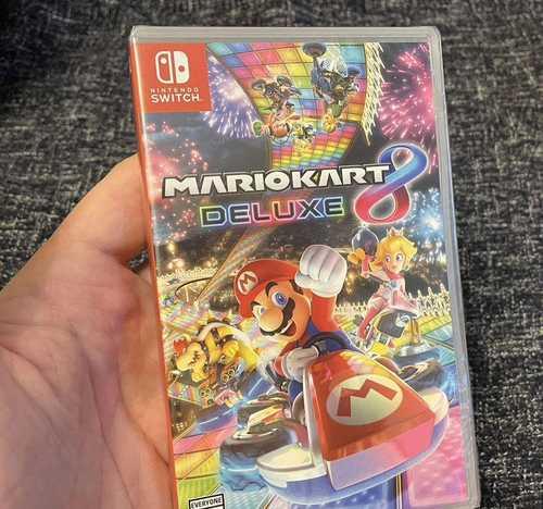 Mario kart 8 deluxe новый для switch