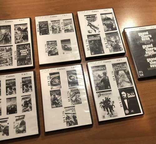 Сборники PSP игр на DVD