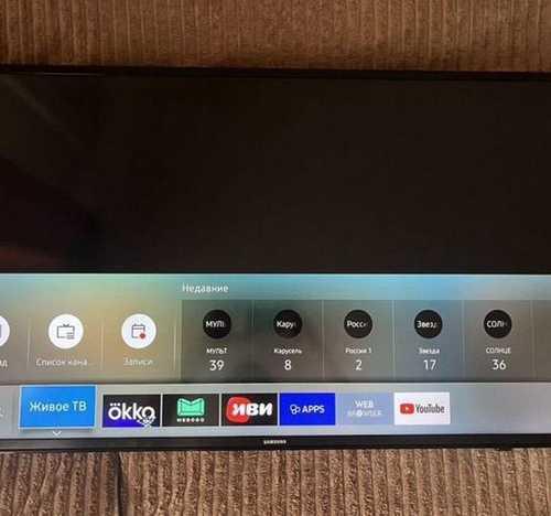 Телевизор samsung 4k SMART tv 40(100см)wi-fi