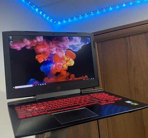 Игровой ноутбук HP omen на 1050 Ti