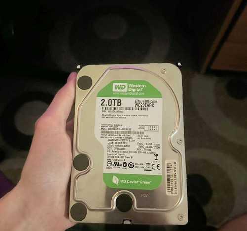 Жесткий диск 2 тб western digital