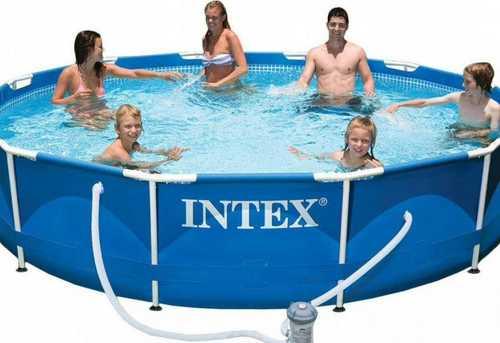 Бассейн intex Metal Frame 366х76 56996/28212