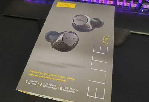 Jabra elite 75t наушники