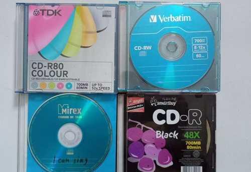 Многоразовые диски для записи TDK, Verbatim и др