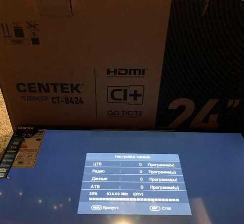 Телевизор centek CT-8424 новый