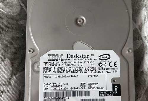 Жесткий диск IBM 07N6655 61,5Gb