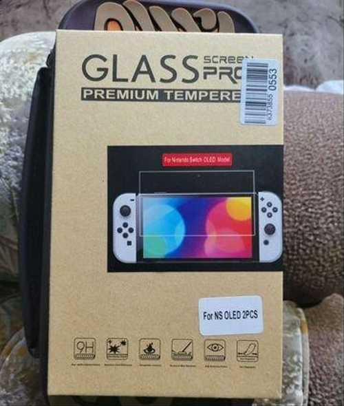 Nintendo switch oled защитное стекло