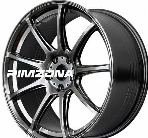 Литые диски weds R19 5x112 srt. Примерка
