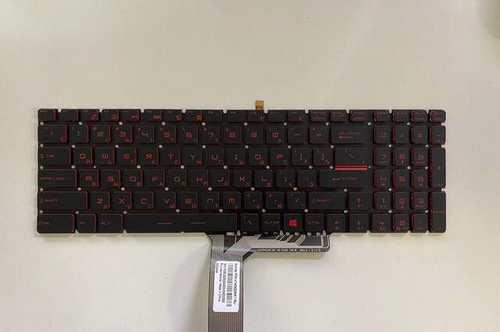 Клавиатура для MSI GL73 с красной подсветкой