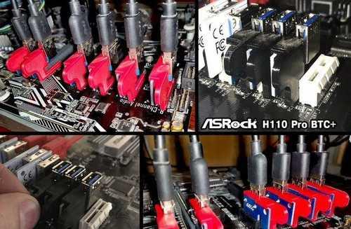 Крепление фиксатор PCI-E Riser Lock майнинг локер+
