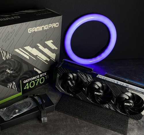 Видеокарта Palit GeForce RTX 4070 Ti Gaming Pro