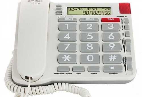 Проводной телефон Ritmix RT-570 белый