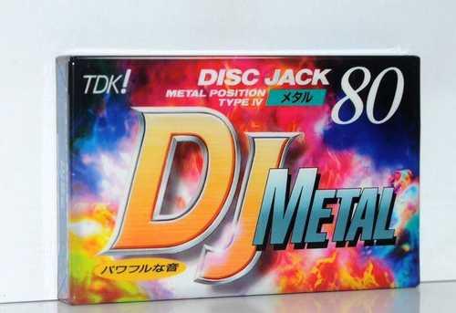 Аудиокассета TDK DJ Metal 80 japan market (4653)