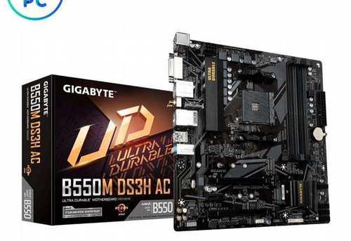 Материнская плата AM4 gigabyte B550M DS3H AC