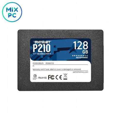 Накопитель SSD 2,5'' 128Gb Patriot P210 P210S128G25 Б.У