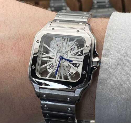 Часы мужские Cartier c гарантией год