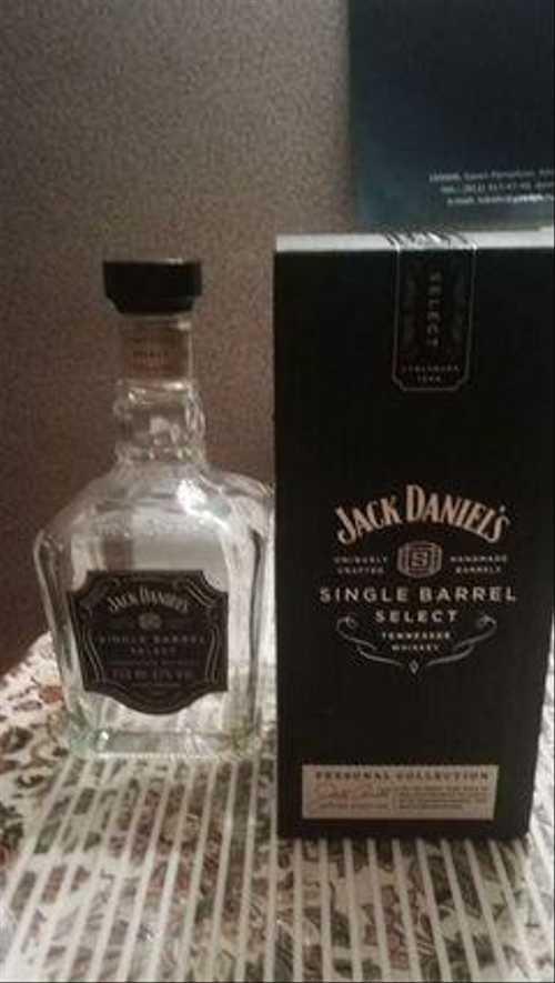 Бутылка jack daniels single barrel