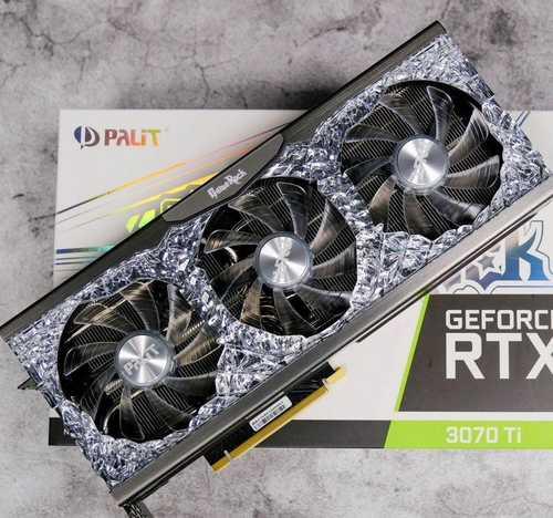 Видеокарта rtx 3070ti gamerock palit