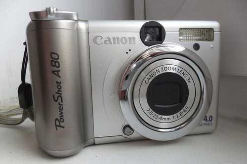 Фотоаппарат цифровой Canon,в нерабочем сост