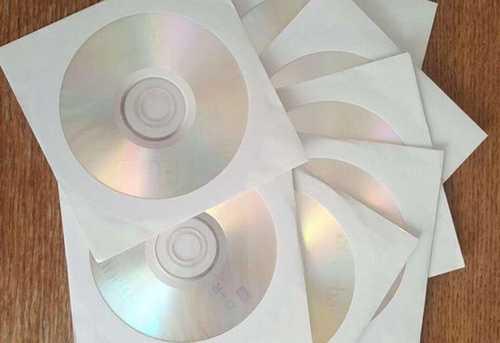 Оптические диски DVD-R verbatim 4.7гб 16x, 7 шт
