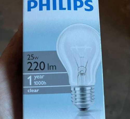 Лампа накаливания philips 25w