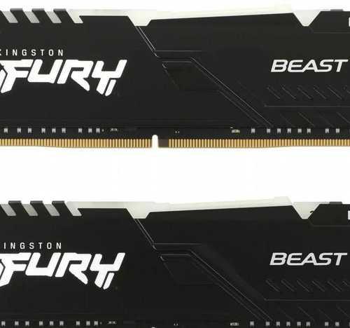 Оперативная память Kingston fury Beast Black RGB K