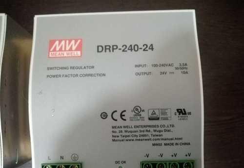 Mean well DRP-240-24 блок питания (24В)