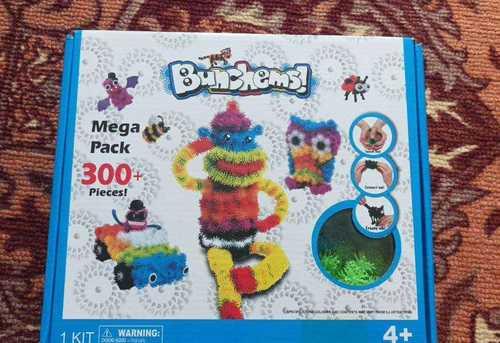 Конструктор банчемс Bunchems Mega Pack 300+ pieces