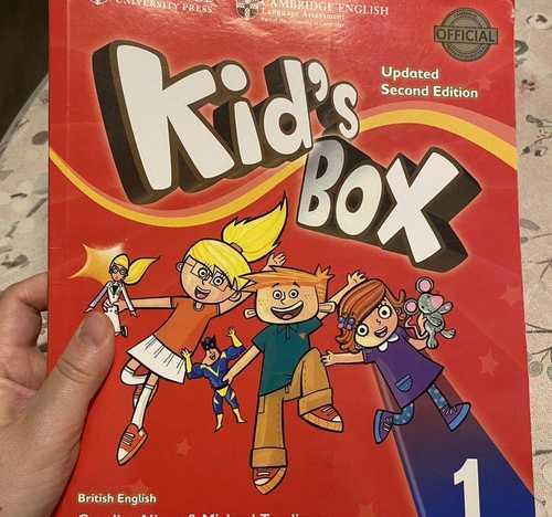 Учебник английского языка kids box 1