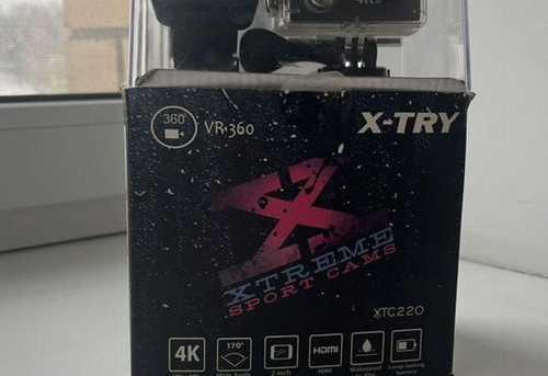 Экшн камера x-try VR360 4К