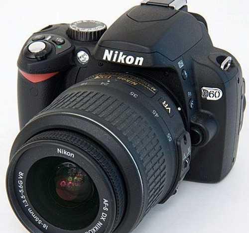 Nikon D60 kit Nikkor 18-55VR