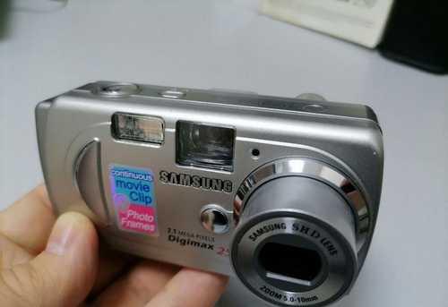 Samsung Digimax 250 редкая цифровая фотокамера