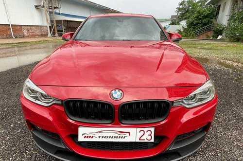 Губа BMW 3 series f30 M-Performance матовая Bmw