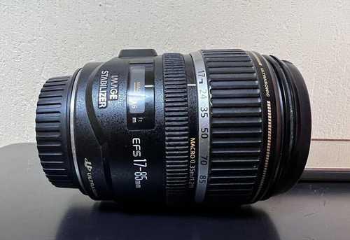Обьектив Canon EFS 17-85