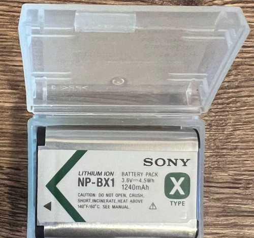 Аккумулятор sony NP-BX1