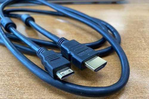 Кабель hdmi - mini hdmi 1.7m