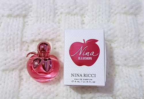 Миниатюра парфюма Nina Ricci Illusion 4мл