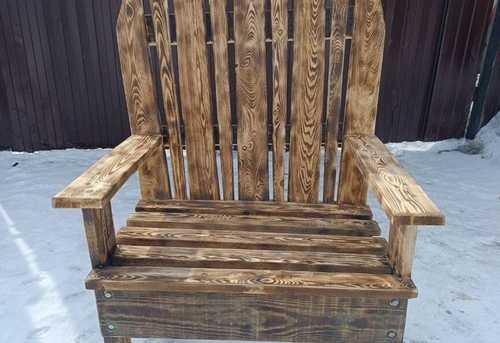 Кресло деревянное, трон