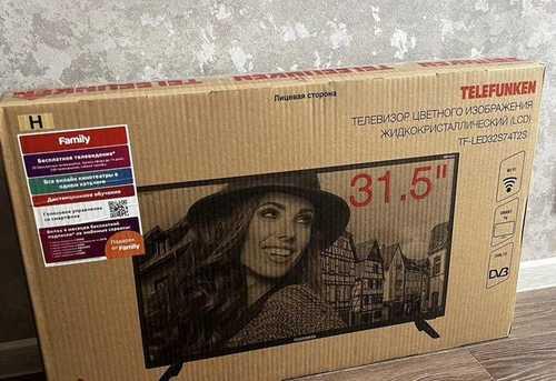 Новый запечатанный SMART TV Telefunken 32" (80 см)