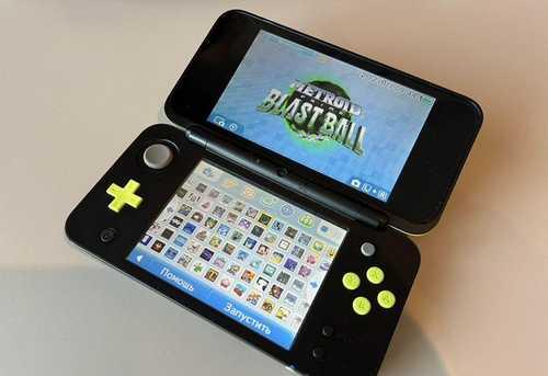 New nintendo 2DS XL прошитая 120 игр