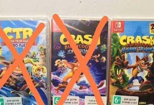 Новые. Игры. Nintendo Switch. Crash Bandicoot