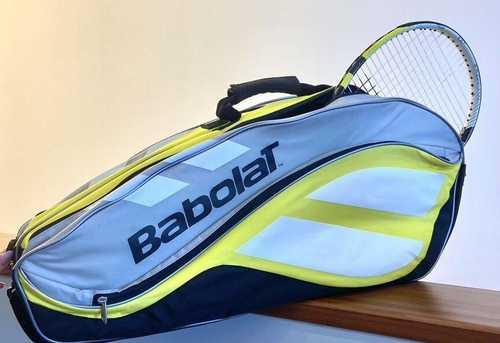 Теннисная сумка babolat. Два разделения