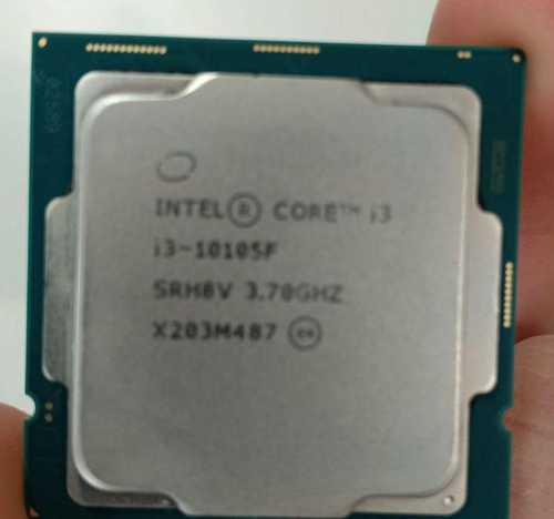 Процессор intel core i3 10105f