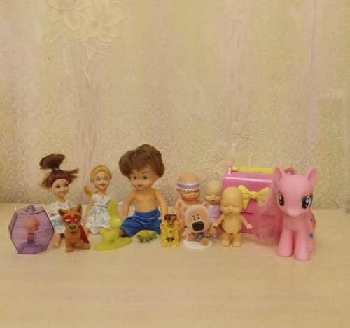 Игрушки для девочки пакетом