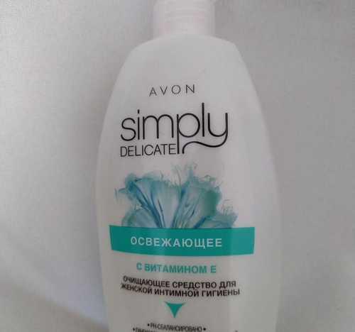 Avon simply delicate средство интимной гигиены
