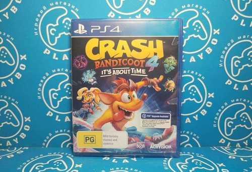 Crash Bandicoot 4 PS4 новый