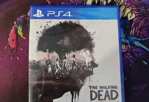 Диск the walking dead на ps4