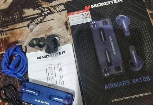 Беспроводные наушники monster airmars xkt08 ориг